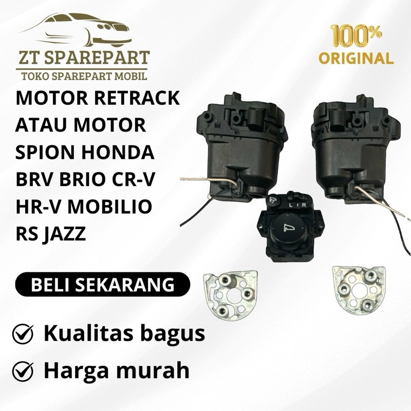 Jual MOTOR RETRACK ATAU MOTOR SPION HONDA BRV BRIO CR-V HR-V MOBILIO RS ...