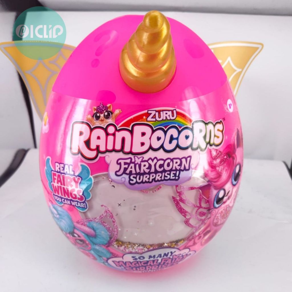 Jual RAINBOCORNS FAIRYCORN MERMAIDCORN UKURAN BIG EGG MAGIC READY STOK ...