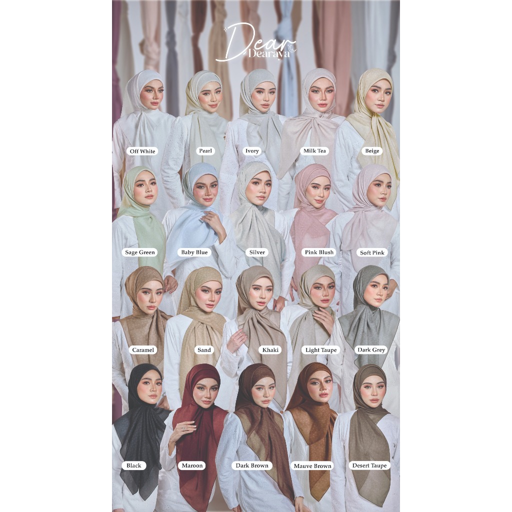 Jual [READY] DEAR DEARAYA BY DEARA HIJAB ORIGINAL FROM MALAYSIA ...