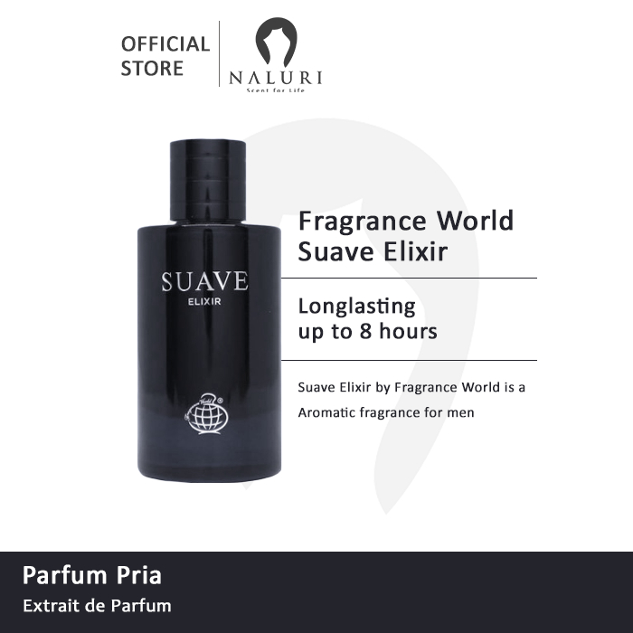 Jual Parfum Original Fragrance World Suave Elixir For Man 80 ml ...