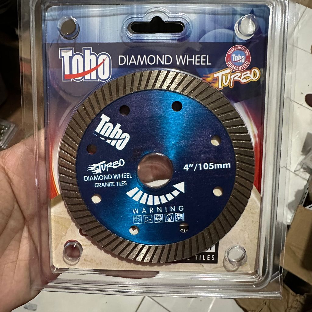 Jual TOHO TURBO diamond wheel mata potong granit keramik mata serkel ...