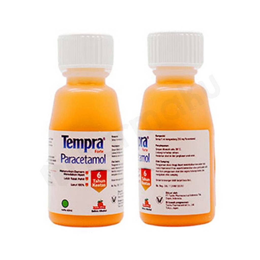 Jual TEMPRA FORTE RASA JERUK 60ML | Shopee Indonesia