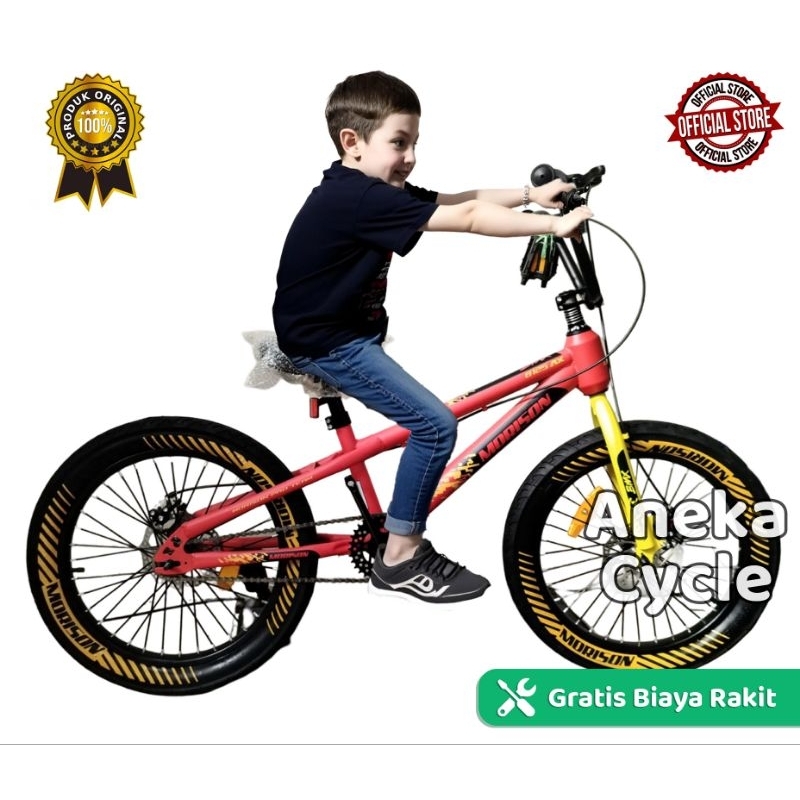 Jual Sepeda Anak BMX Ban Jumbo Morison Centrum 20 Inch Ban Jumbo Cakram ...