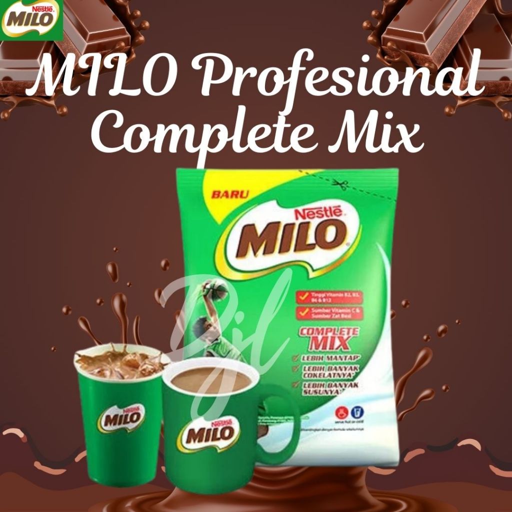 Jual Milo Professional Complete Mix 960gr Minuman Cokelat Serbuk Nestle ...