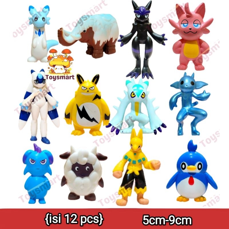 Jual Action Figure PALWORLD Set Miniatur Topper Kue Figure PALWORLD ...