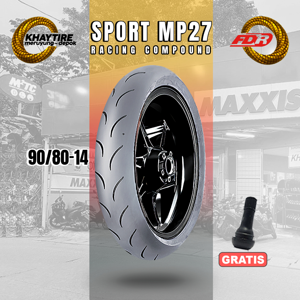 Jual Ban Racing Compound Motor Matic FDR SPORT MP27 90/80 Ring 14 ...
