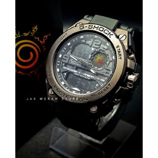 Jual Jam Tangan Pria Logo Naruto X G Shock GST Metal Full Black /Jam ...