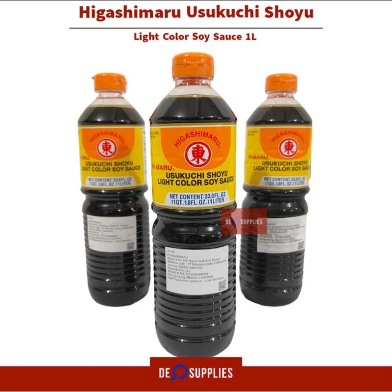 Jual Higashimaru Usukuchi Shoyu Light Color 1L - Soy Sauce Light Japan ...