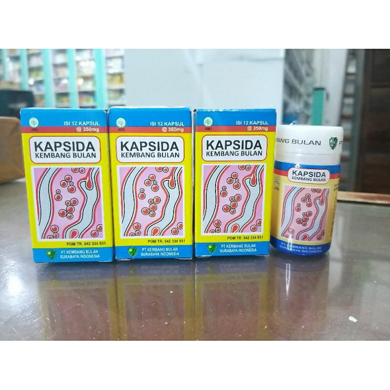 Jual KAPSIDA KEMBANG BULAN BOTOL ISI 12 KAPSUL | Shopee Indonesia