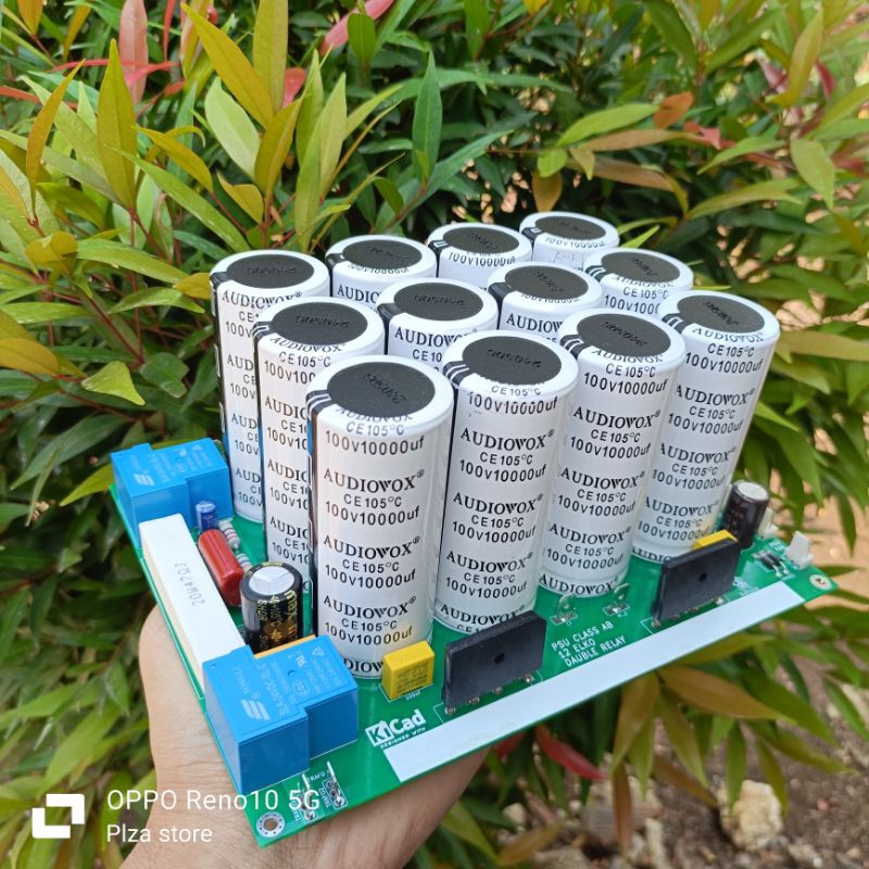 Jual Kit Psu 12 elko 10000uf 100v Audiovox komplit Softstar+simetris ...