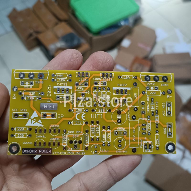 Jual PCB OCL HIFI BALAP 2025 BY BANDAR POWER DOUBLE LAYER KUALITAS ...