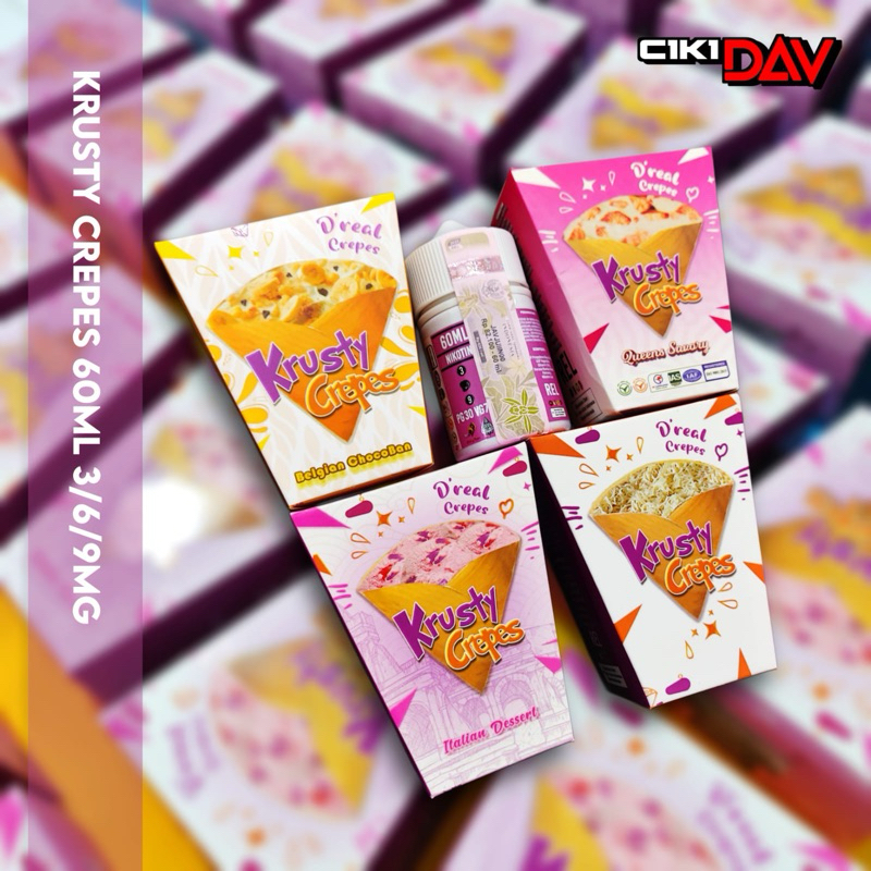 Jual Krusty Crepes 60ml eliquid | Shopee Indonesia