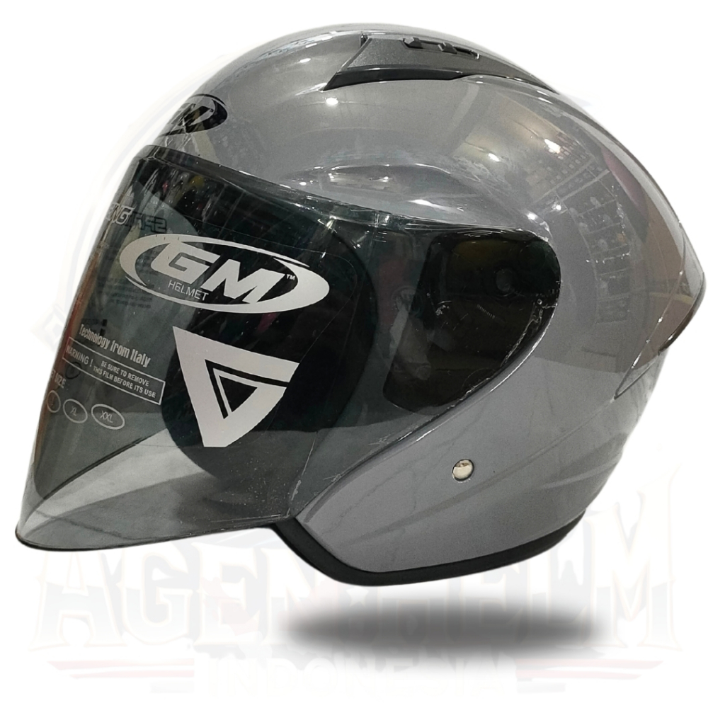 Jual HELM GM G1 SOLID ORIGINAL SNI | Shopee Indonesia
