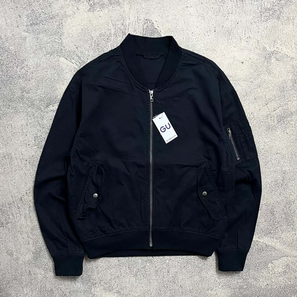 Jual GU by Uniqlo MA-1 Bomber JKT2860 | Shopee Indonesia