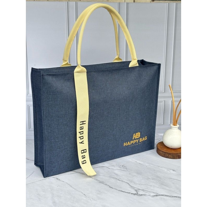 Jual Tas denim,totebag souvenir,totebag custum UK P40 x T30 x L10 ...
