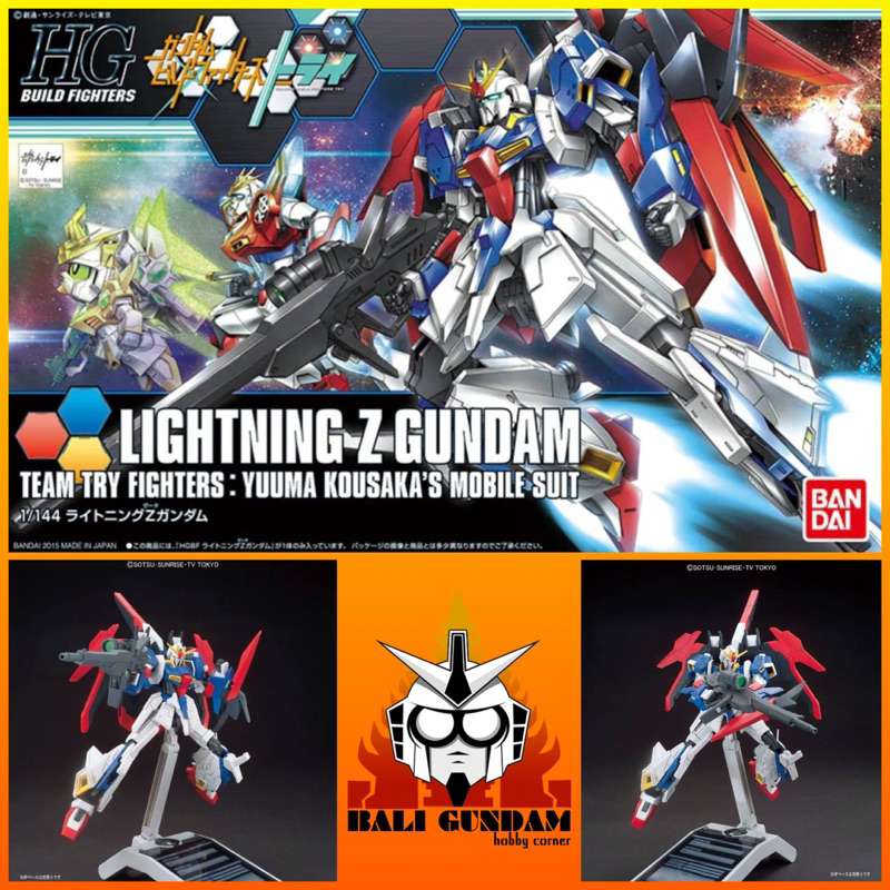 Jual HG 1/144 MSZ-006LGT LIGHTNING ZETA GUNDAM Bali Gundam Hobby Corner Bandai Original | Shopee ...