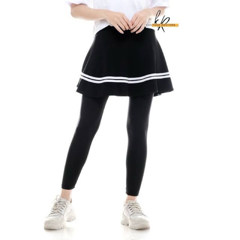Jual LEGGING HITAM WANITA JUMBO LEGGING ROK OLAHRAGA PUTIH PANJANG BIG ...