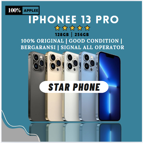 Jual i Phonee 13 PRO 128GB 256GB SECOND ORI INTERNASIONAL FULLSET MULUS LIKE NEW!! Bergaransi ...