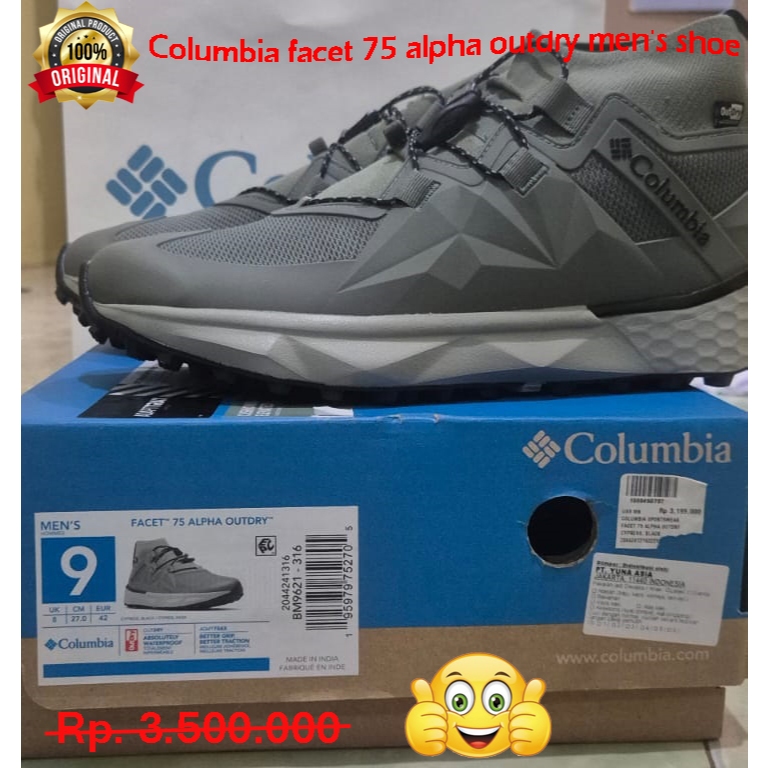 Jual sepatu Coloumbia (Men Facet 75 Alpha Outdry Lightweight Waterproof ...