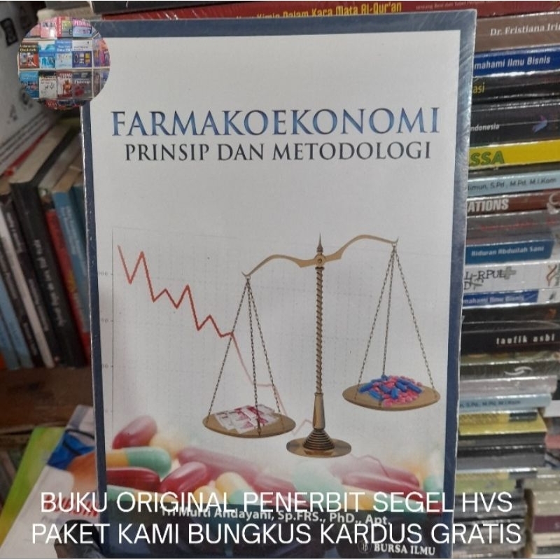 Jual Buku Original Farmakoekonomi Prinsip dan Metodologi - Tri Murti ...