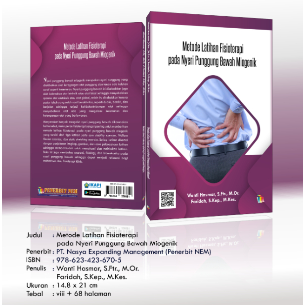 Jual Buku Metode Latihan Fisioterapi pada Nyeri Punggung Bawah Miogenik ...