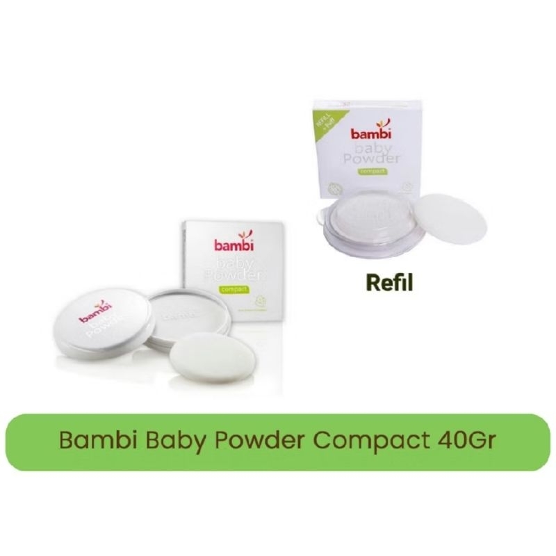 Jual Bambi Baby Powder Compact | Shopee Indonesia