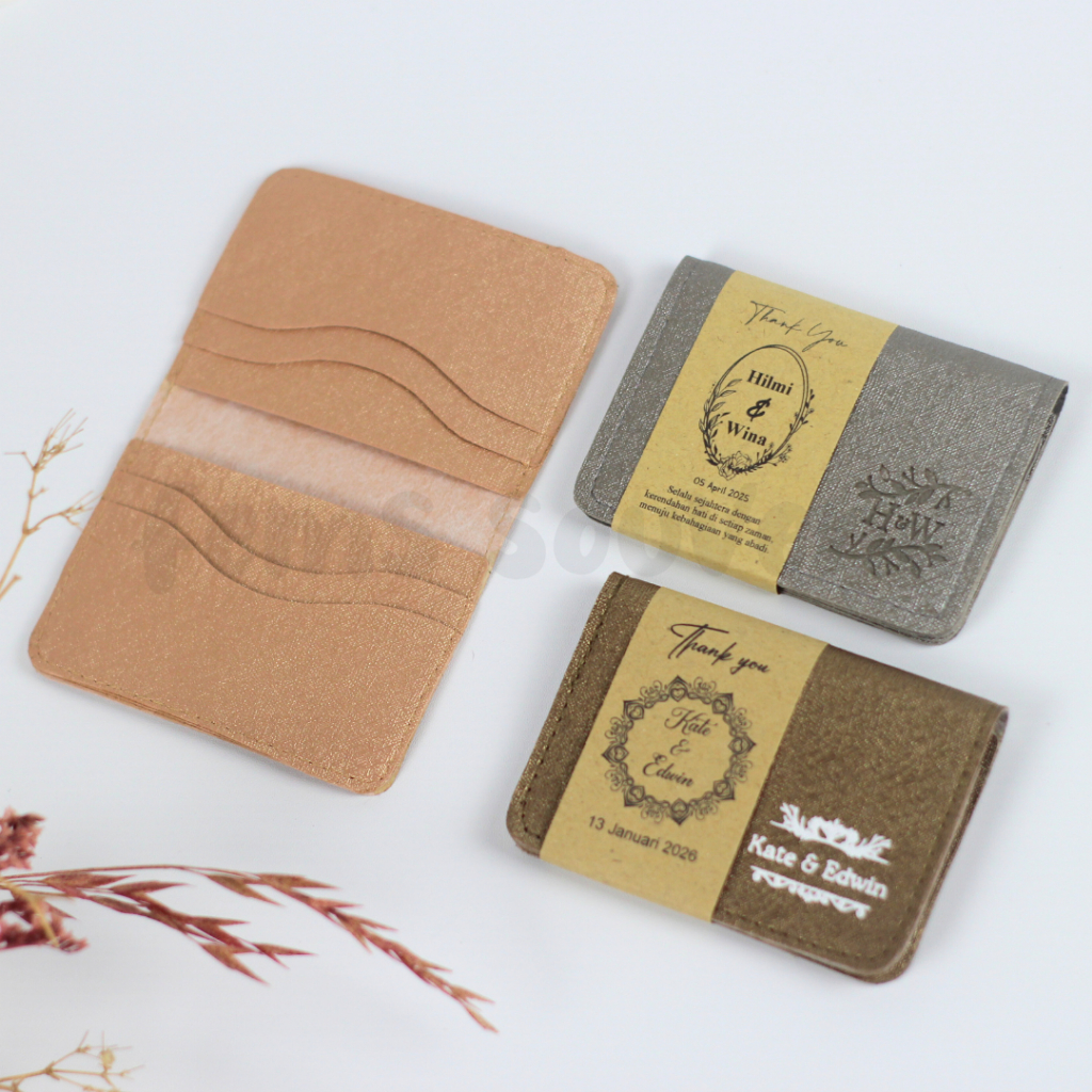 Jual Souvenir Premium DOMPET CARD HOLDER A 6 Slot Elegan Untuk Wedding ...
