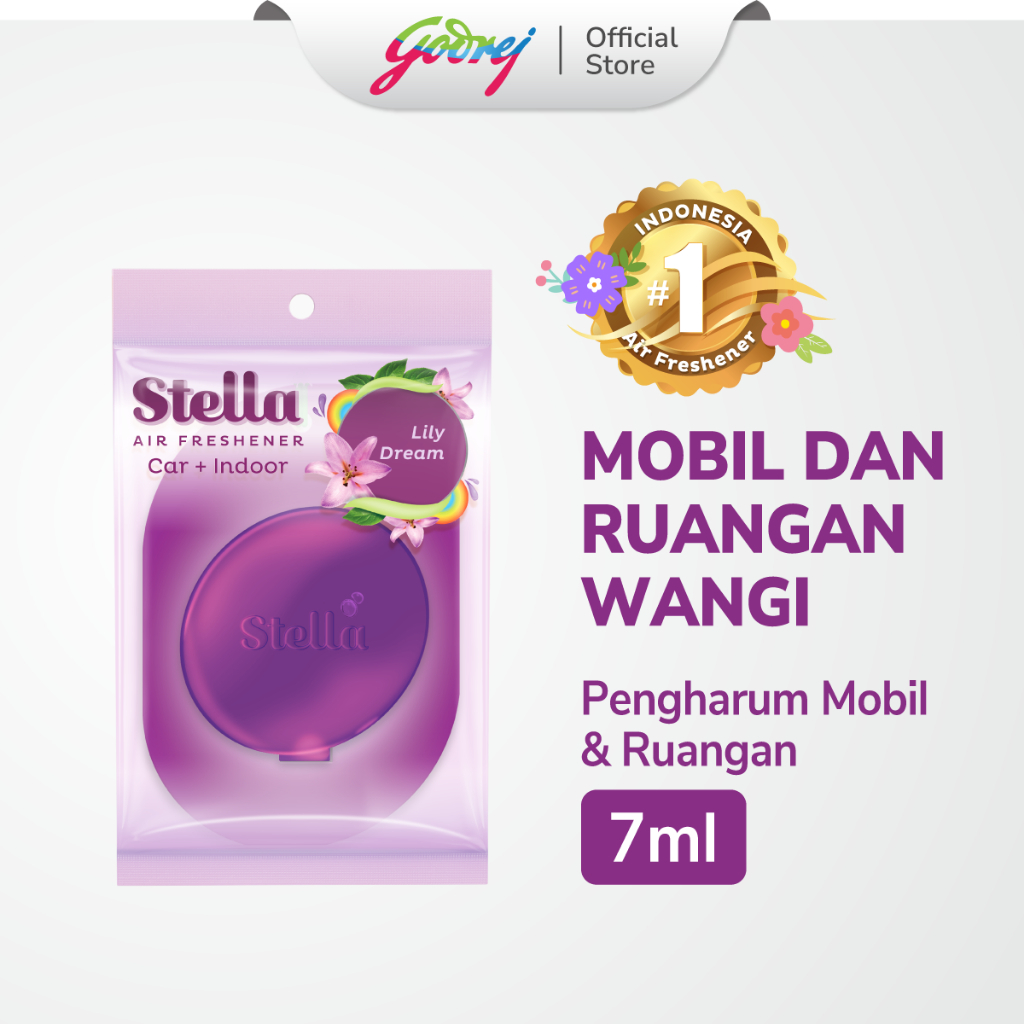 Jual Stella Daily Freshness Car Lily Dream 7ml - Pengharum Mobil ...