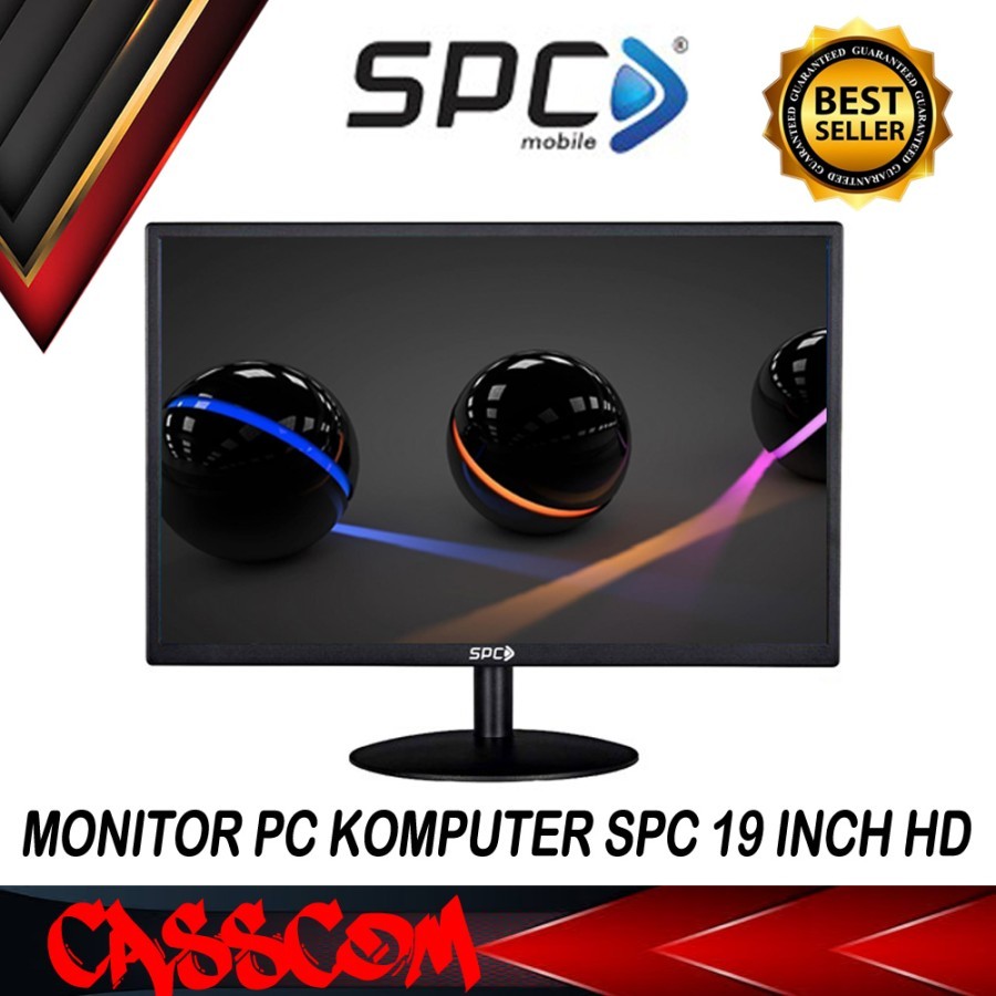 Jual LED Monitor PC Komputer SPC 19 INCH HD Garansi Resmi | Shopee Indonesia