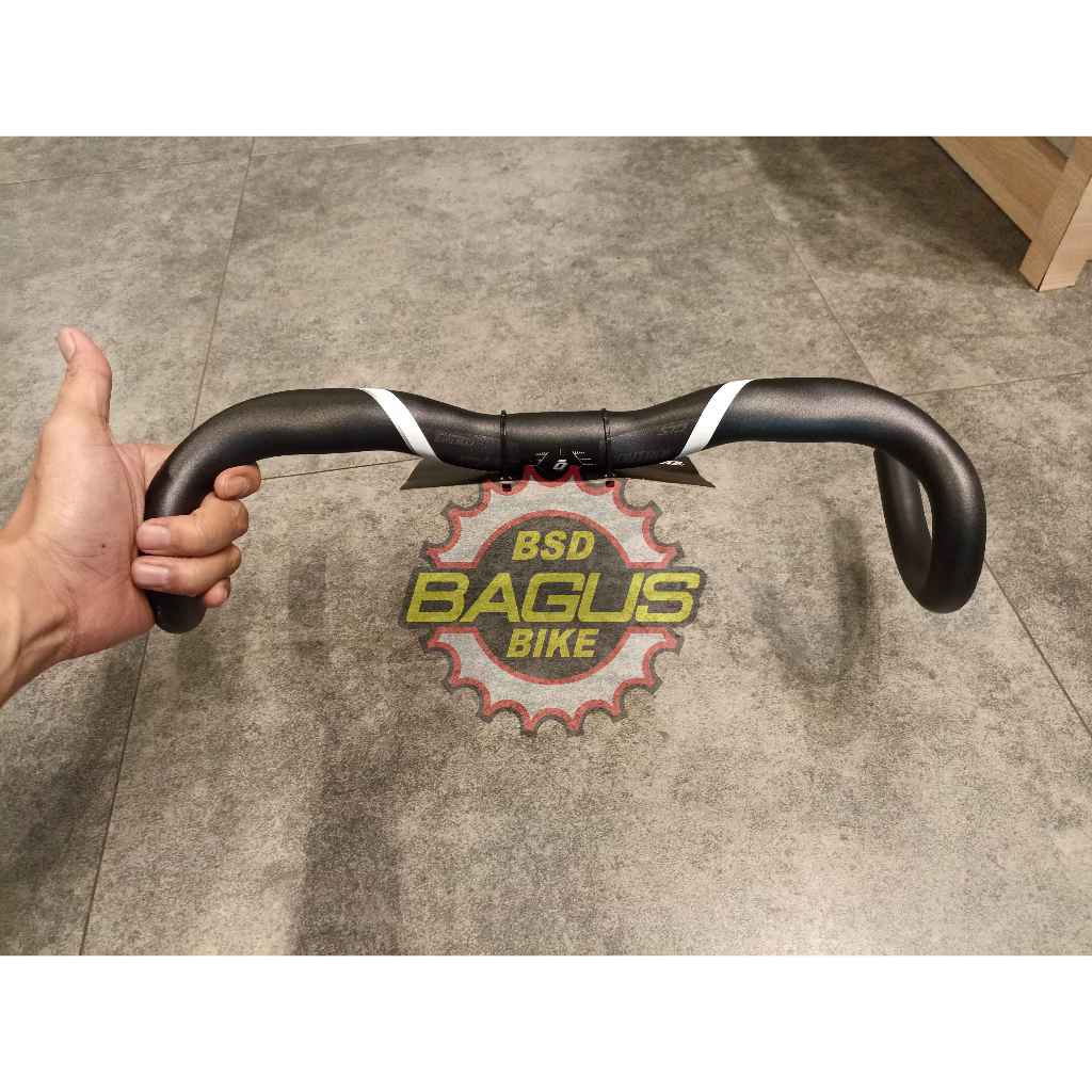 Jual Controltech Handlebar SU 1RA538DB68-SB40EH736 CLS ROAD RISER RA-538 AL6061 SAND BLACK 31.8 ...