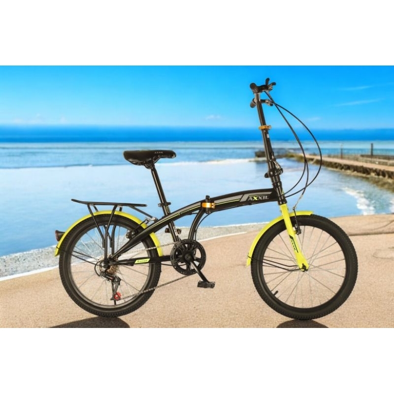 Jual Sepeda lipat 20 inch 7 SPEED ORIGINAL Gir susun Remaja dan dewasa ...