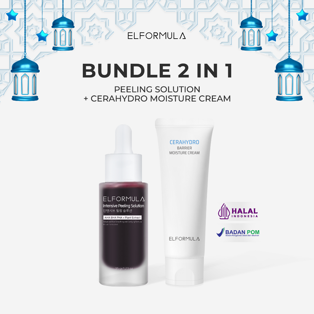 Jual ELFORMULA Bundle 2in1 - Intensive Peeling Solution + CeraHydro ...