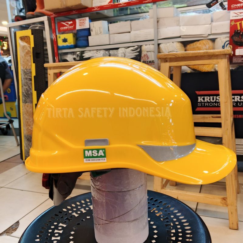 Jual Helm Safety Proyek MSA Baseball Lokal - Safety Helmet MSA Baseball ...