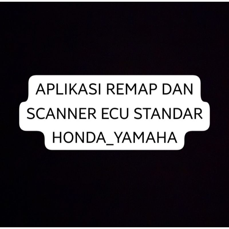 Jual Aplikasi Remap/scanner ECU std Honda & yamaha | Shopee Indonesia