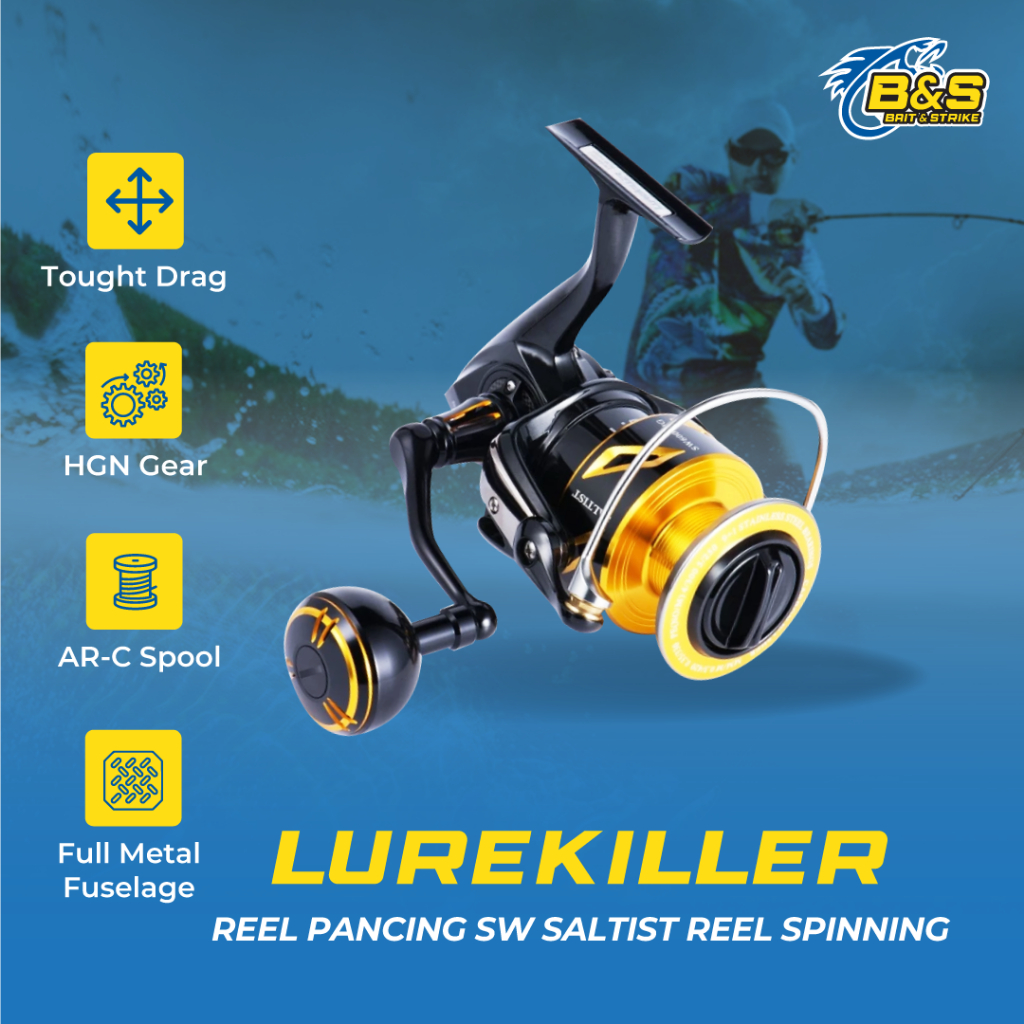 Jual Reel Pancing SW Lurekiller SALTIST sw4000 sw5000 sw6000 sw10000 ...