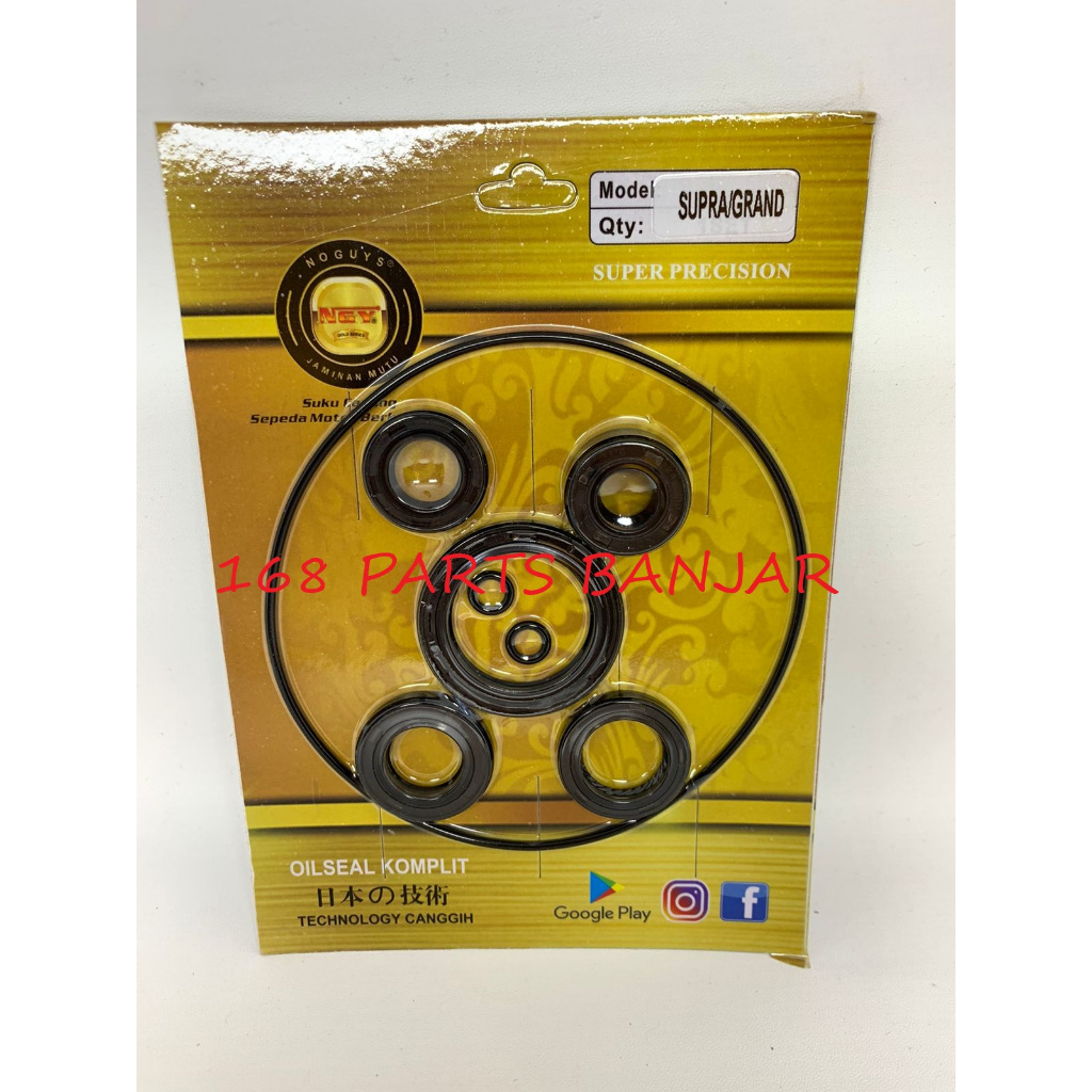 Jual Nagoya Gold Oil Seal Kit Komplit Honda Supra / Grand GN5 | Shopee Indonesia