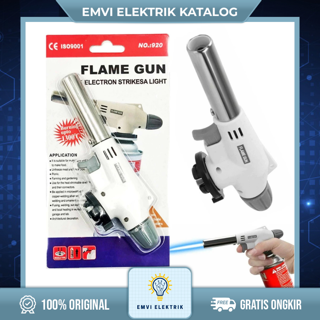 Jual Pemantik Gas / Flame GUN | Shopee Indonesia