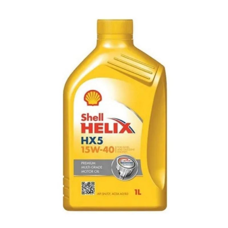 Jual OLI SHELL HELIX HX5 15-40 BOTOL KUNING 1L | Shopee Indonesia