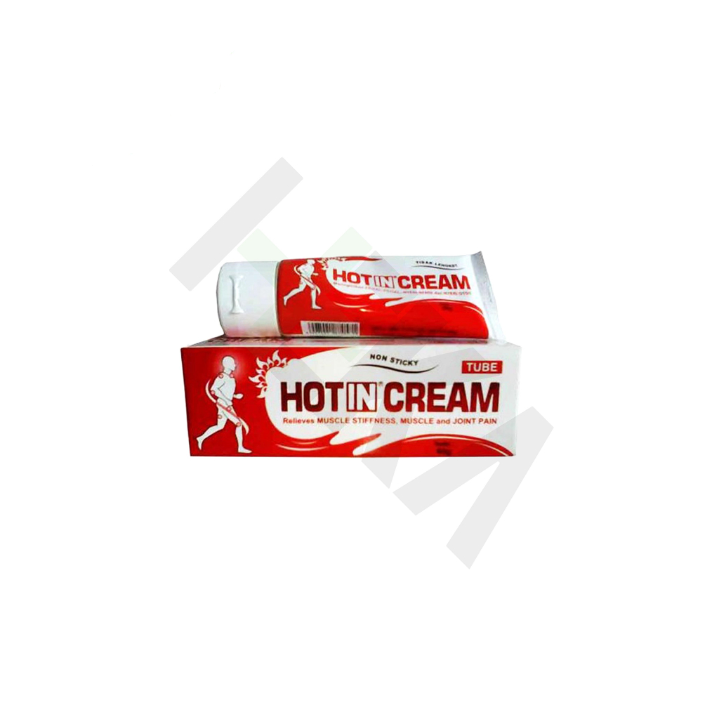 Jual Hot In Cream Tube 60 gr Putih - Krim Pegal Linu Nyeri Otot dan ...