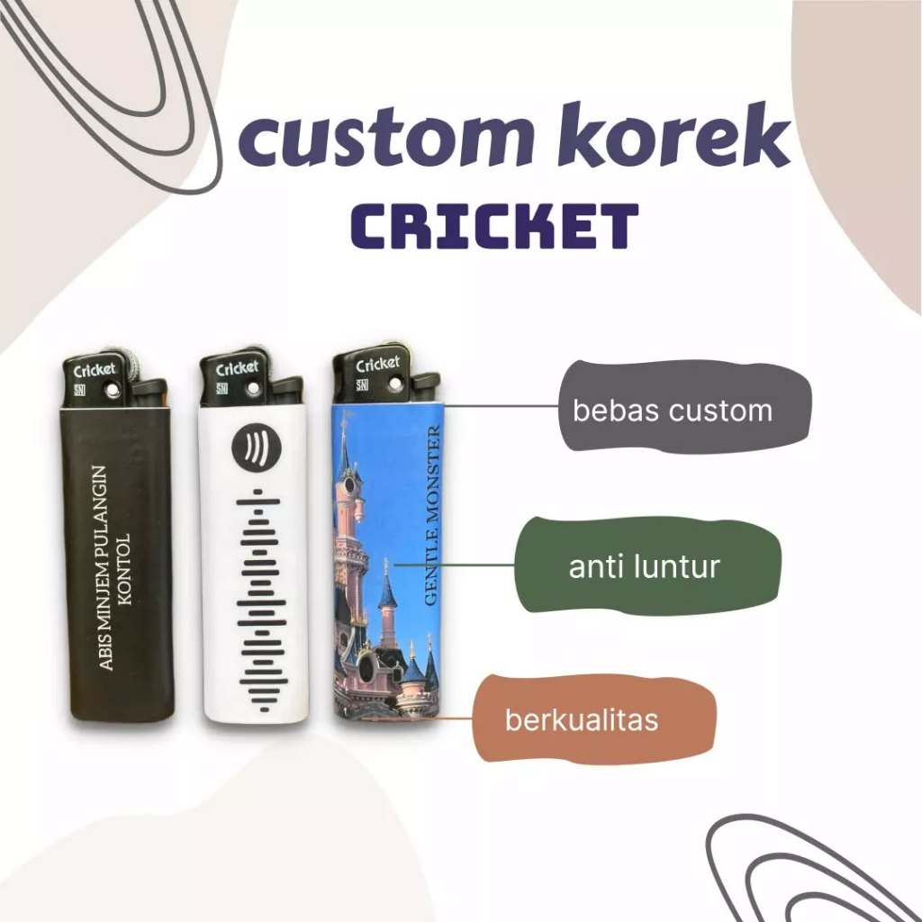 Jual Korek Api Custom Unik ulltramilk Varian Warna Setiker Sticker Foto ...
