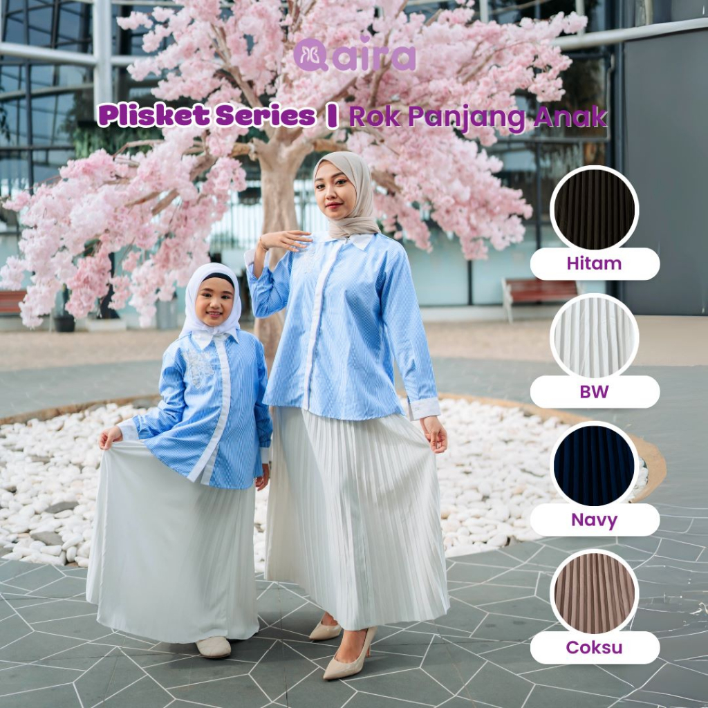 Jual Qaira Rok Plisket Anak Perempuan | Shopee Indonesia