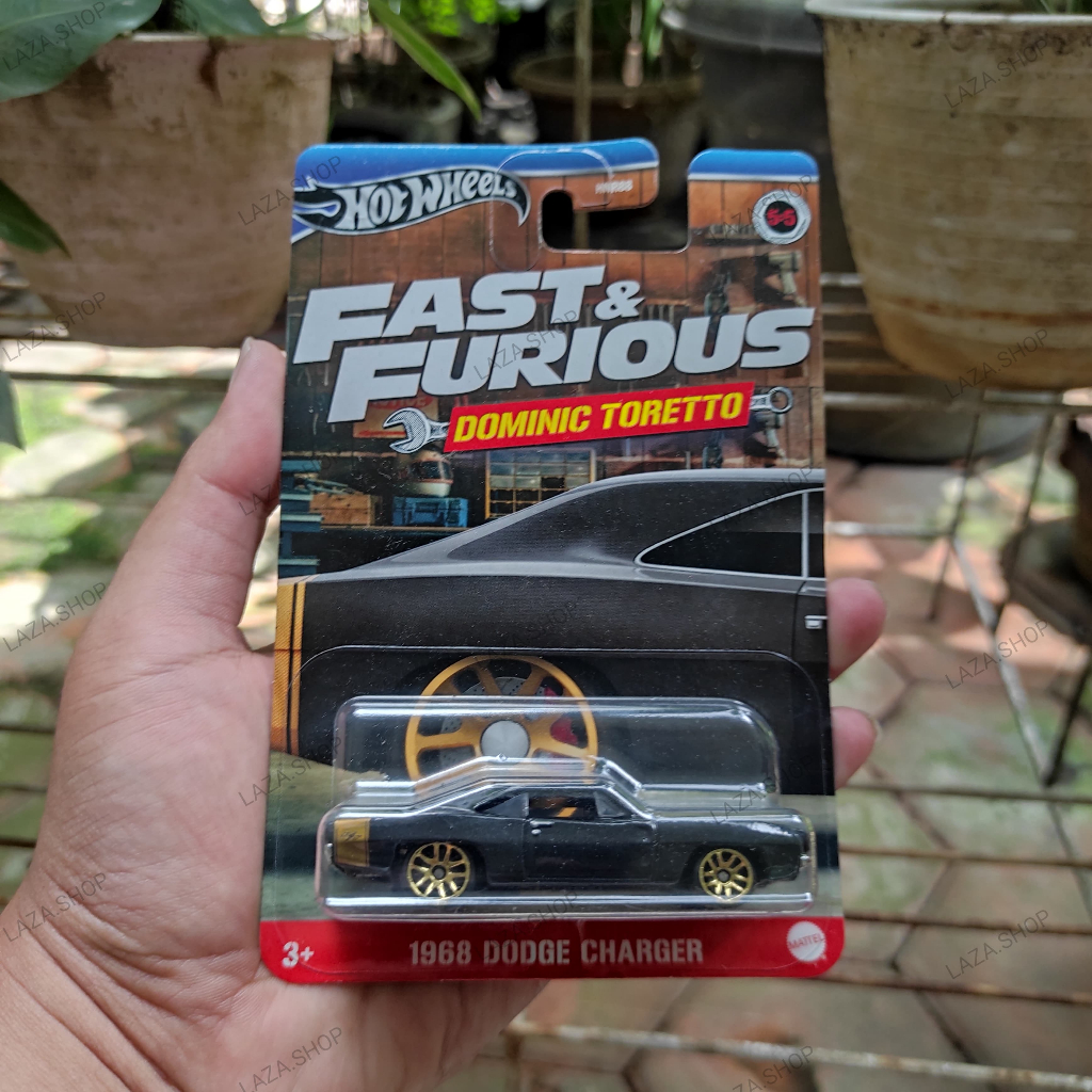 Jual Hot Wheels Fast and Furious Dominic Toretto 1968 Dodge Charger ...