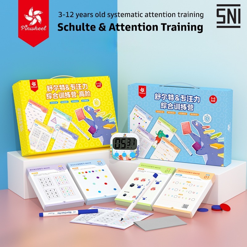 Jual Pinwheel Schlute & Attention Training Concentration Training ...