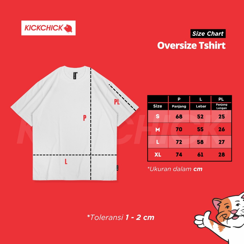 Jual Kickchick Oversize Ringer Tee Tentacle Cook White Benhur | Kaos ...