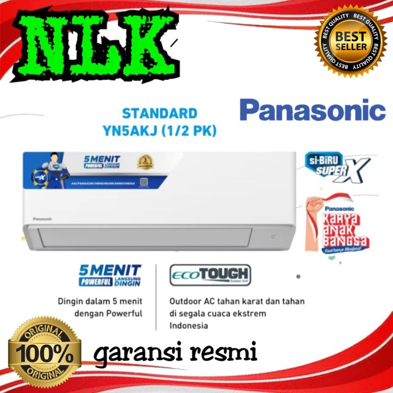 Jual AC PANASONIC CS/CU-YN5AKJ 1/2pk CS/CU-YN AKJ 0,5pk Harga Unit Onlyy | Shopee Indonesia