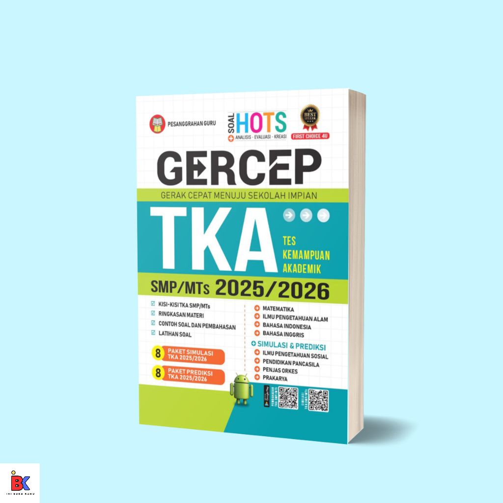 Jual Buku Gercep TKA (Tes Kemampuan Akademik) SMP/MTS 2025/2026 - Yrama ...