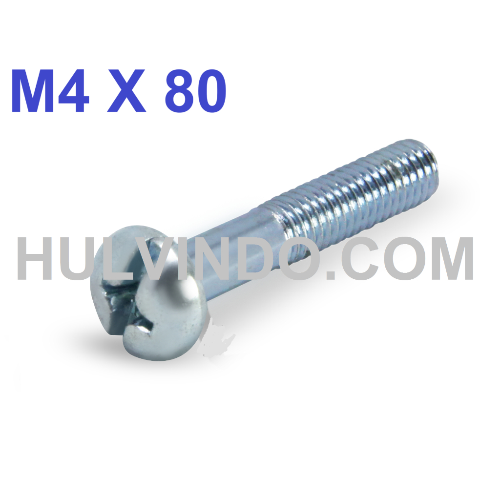 Jual BAUT JP PAN HEAD M4 X 80 | Shopee Indonesia