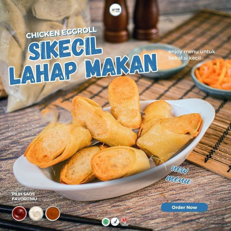 Jual Chicken Eggroll Prima Frozen Food 250gr 10pcs | Shopee Indonesia