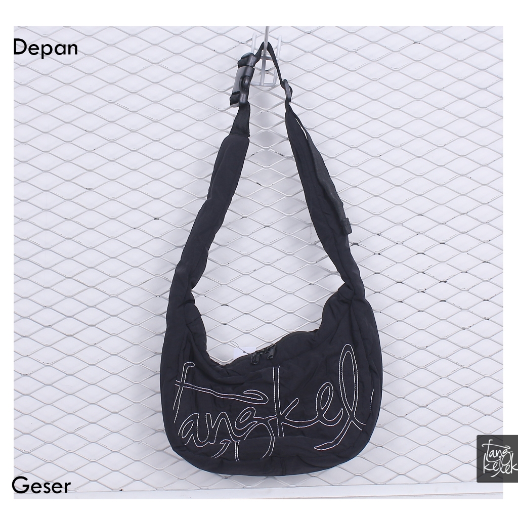 Jual Tangkelek Sling Bag Tangkelek Warna Hitam | Shopee Indonesia
