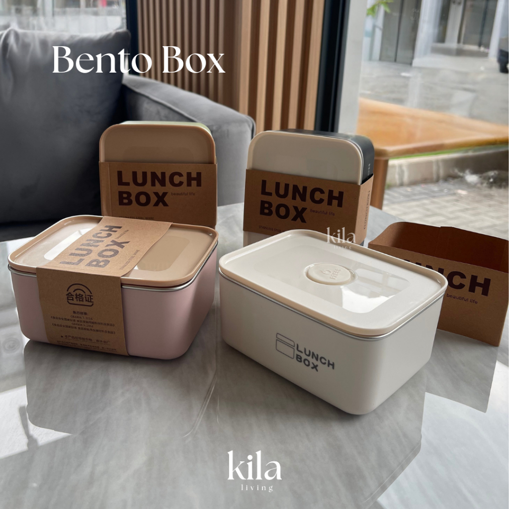 Jual [KILA] Bento Box SUS316 | Tempat Makan Anak Stainless | Lunch Box ...